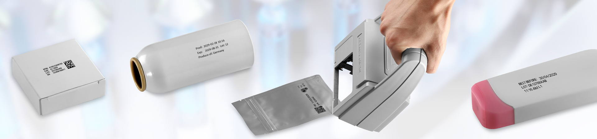 Handheld inkjet printer - jetStamp® graphic 970 : REINER®