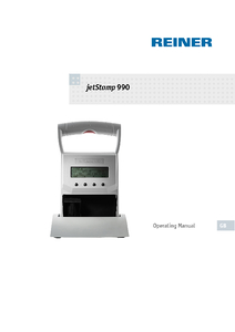 Handheld inkjet printer jetStamp® 990 : REINER®