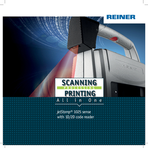 Handheld inkjet printer jetStamp® 990 : REINER®